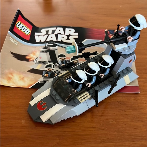 Lego | Toys | Lego Star Wars Rebel Scout Speeder 7668 With Minifigures ...